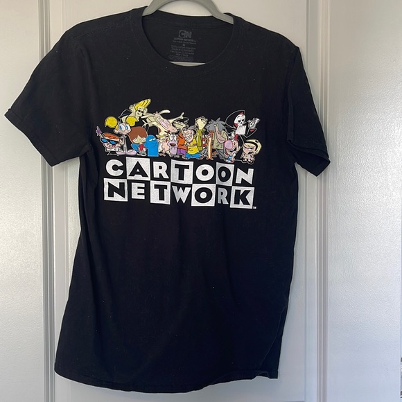 Cartoon Network | Tops | Cartoon Network Logo Short Sleeve Tshirt ...